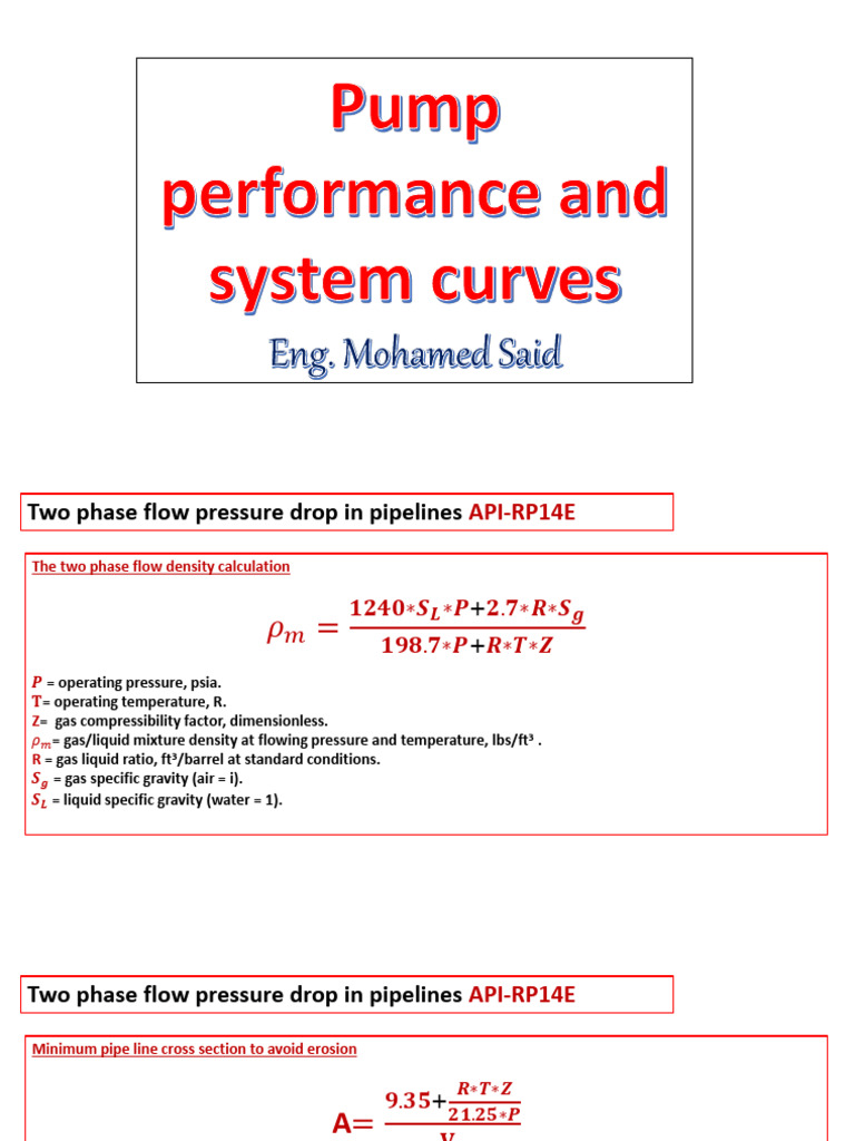 Pump Performance and System Curves | PDF | Flow Measurement | Pressure