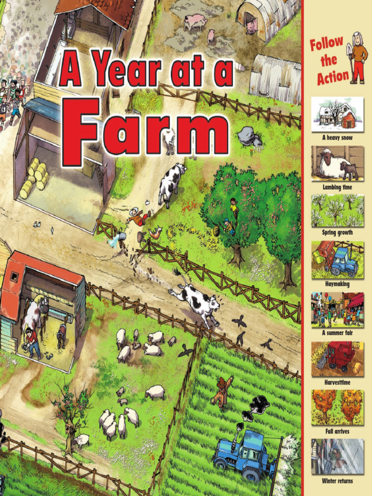 A Year in Farm Life Activities | PDF | Hay | Sheep