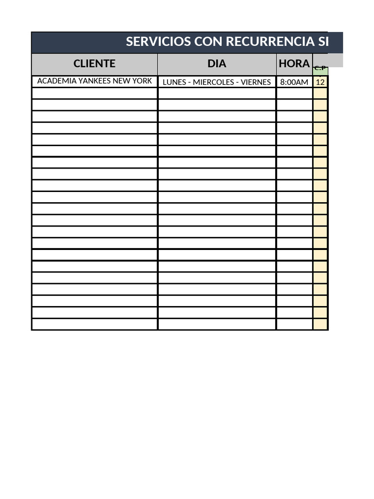 CONTROL DE SERVICIOS (Autoguardado) | PDF | Cuerpos del sistema solar | Sistema solar