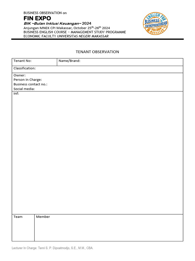 Tenant and Event Obseravation | PDF | Systems Analysis | Financial ...