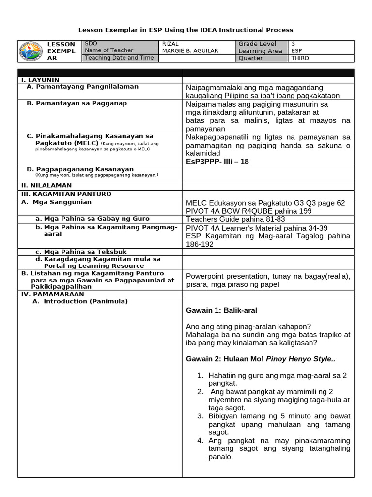 Le-Cot-2-Esp-3 Aguilar Margie | PDF