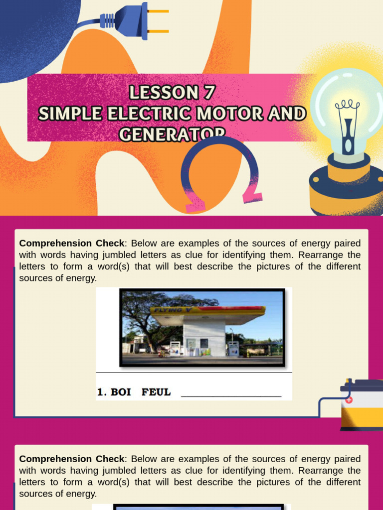 Motor vs. Generator Explained | PDF | Electric Generator | Electricity