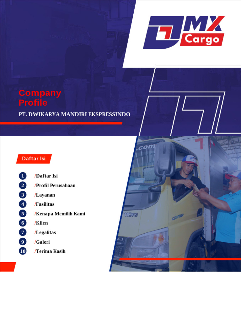 Company Profile DMX Cargo | PDF