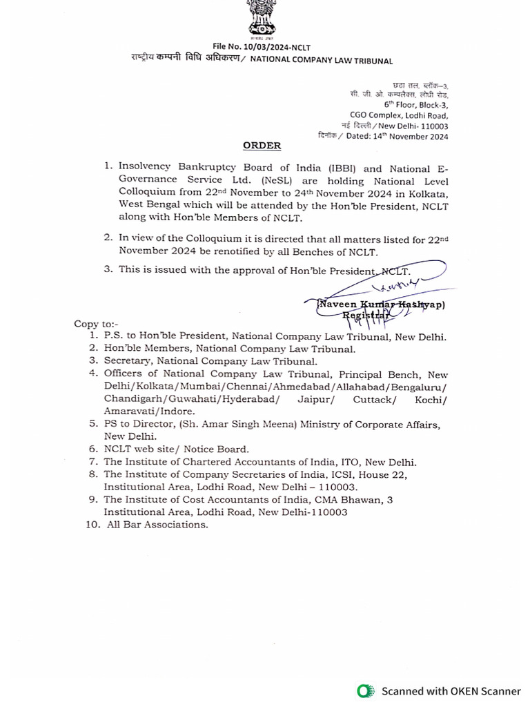 Colloquium Notification | PDF