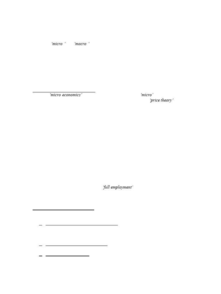 Micro and Macro Economics | PDF | Macroeconomics | Economics