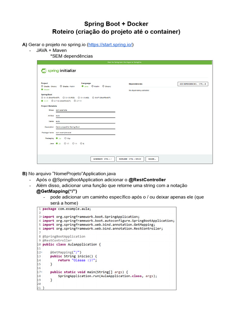 Atividade Docker | PDF