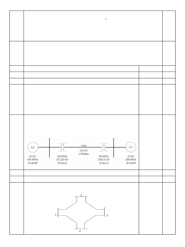 Power System Analysis ALL PYQ (Pran Tehare) | PDF | Electrical Impedance | Transformer