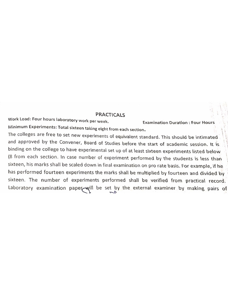 Physics Practical B.SC LLL | PDF