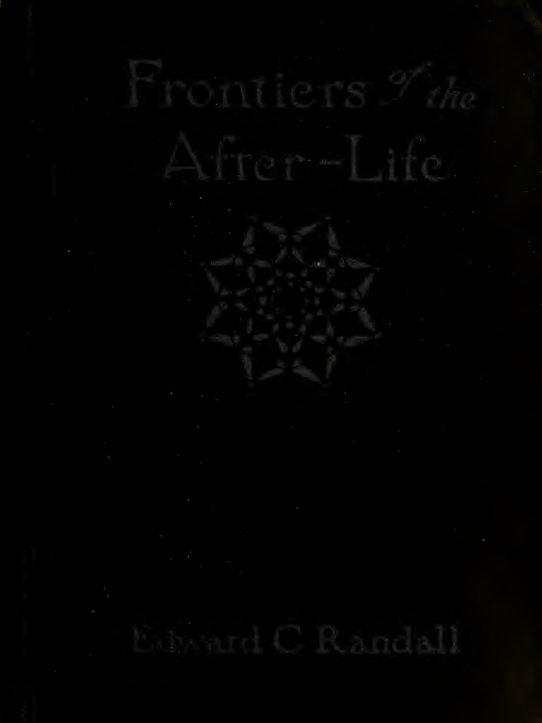 Frontiers of The Afterlife | PDF | Knowledge | Clothing