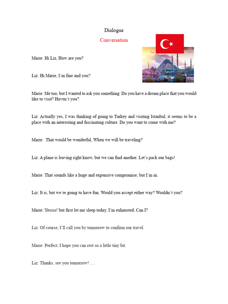 Dialogue English Pdf