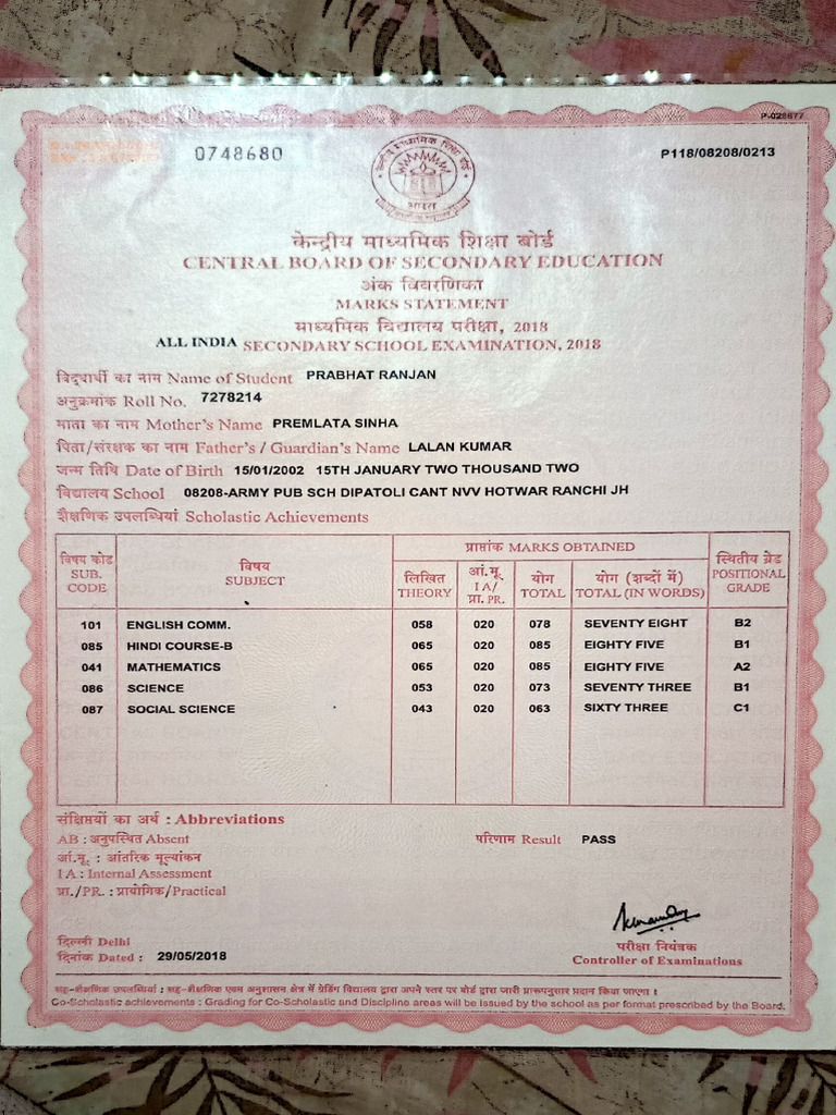 10 Matric | PDF | Student Assessment And Evaluation | Qualifications