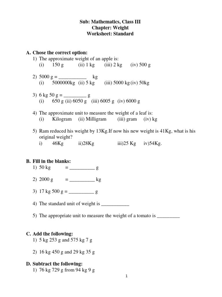 Sara Worksheet KG | PDF