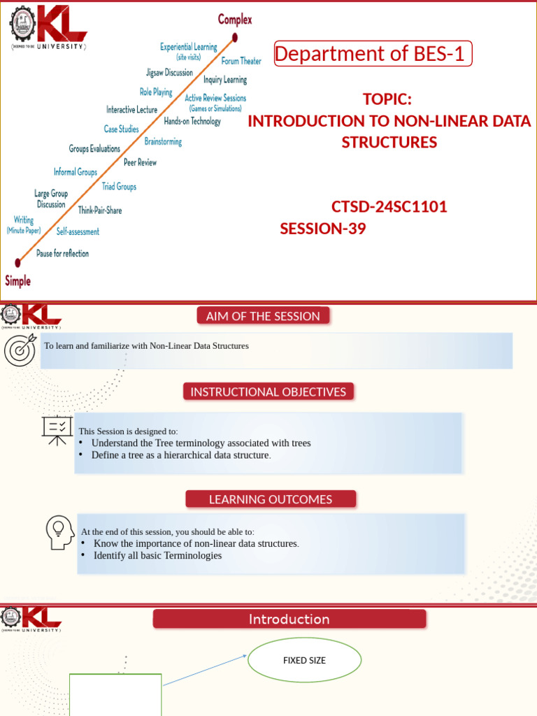 Non-Linear Data Structures Guide | PDF | Algorithms And Data Structures