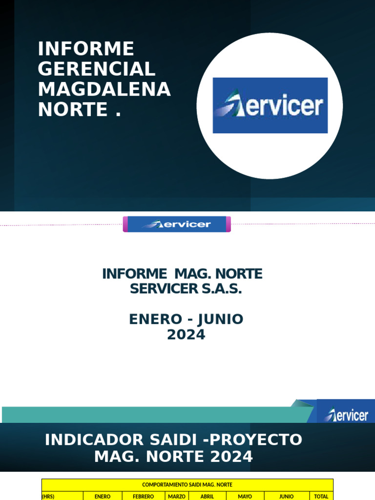 Presentacion Informe MAYO - MAG. NORTE - 2024 | PDF | Science | Metrología