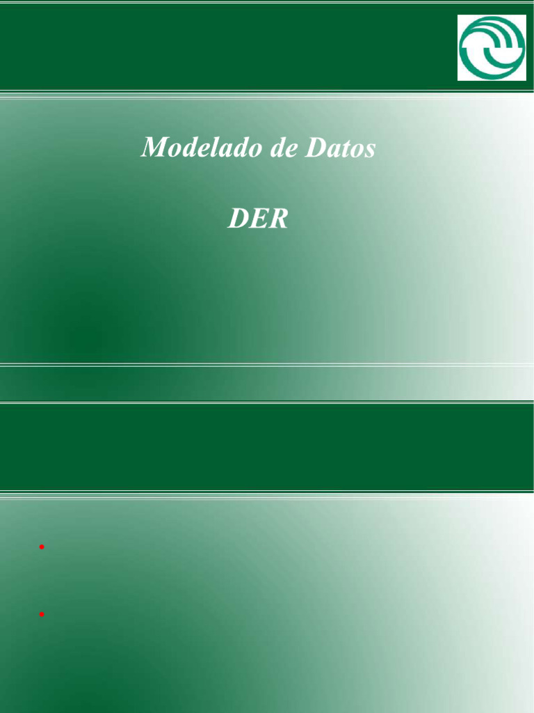 1 Der | PDF | Bases de datos