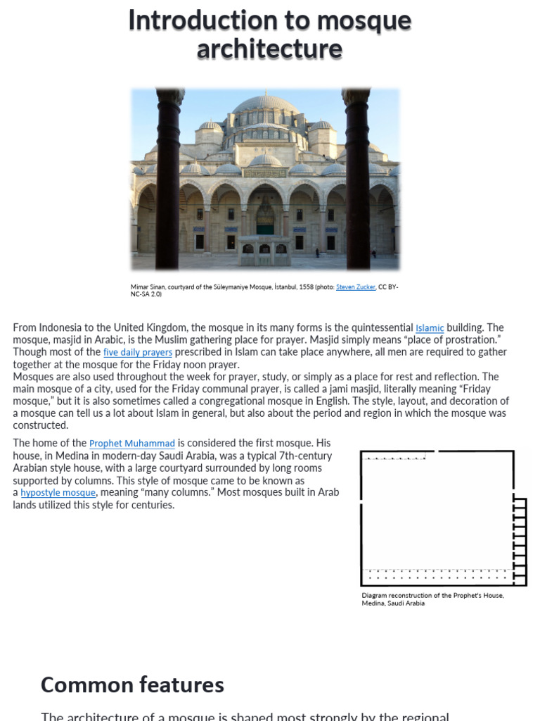 Présentation1 | PDF | Mosque