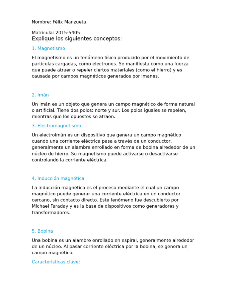 Documento Felix | PDF