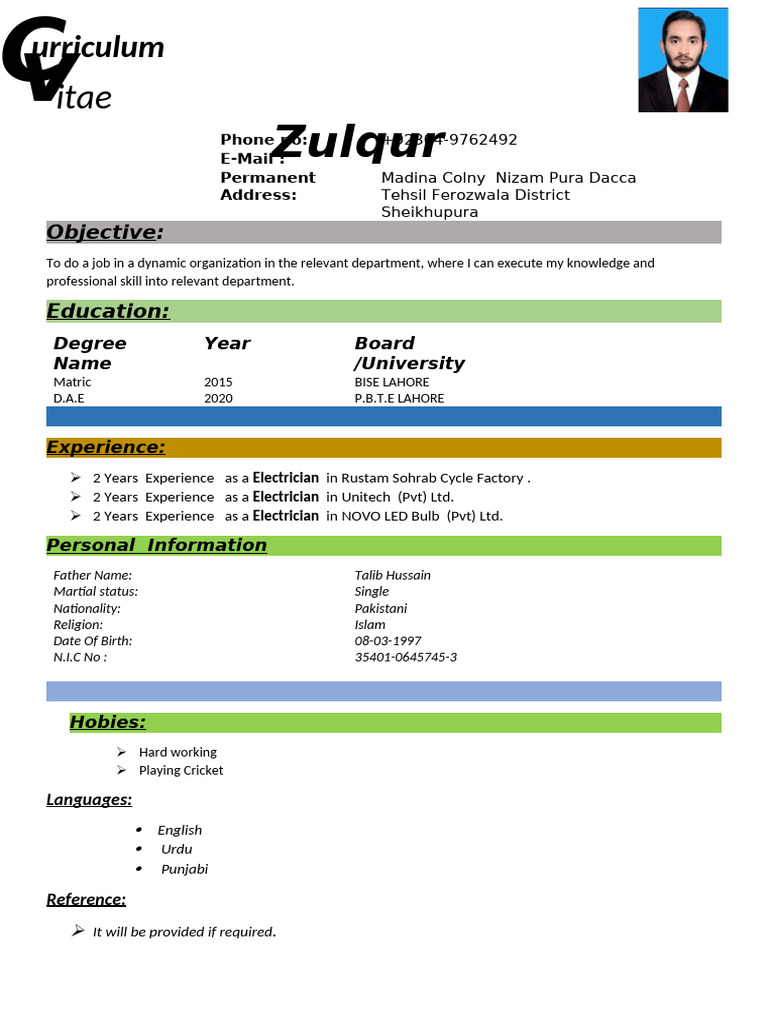 Zulqar Nain | PDF