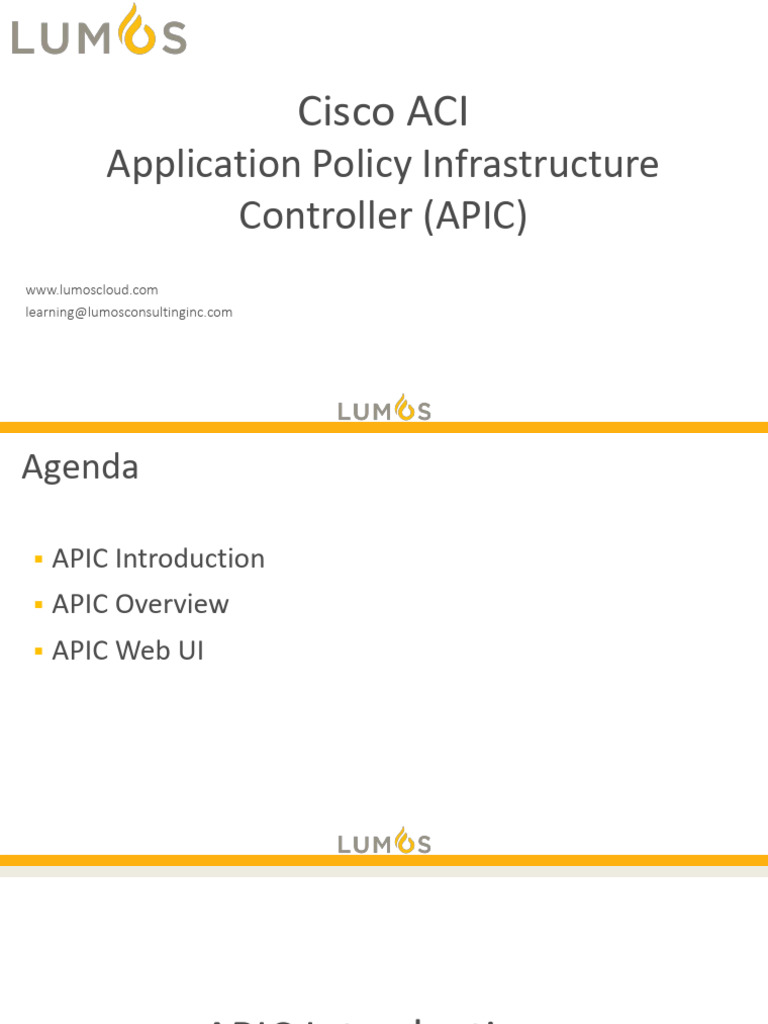 Cisco APIC Overview and Clustering | PDF | Scalability | Command Line ...