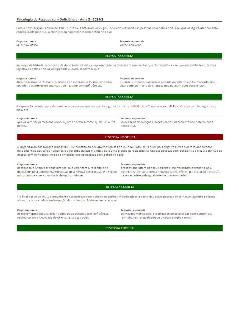 Atividades - PPCD | PDF