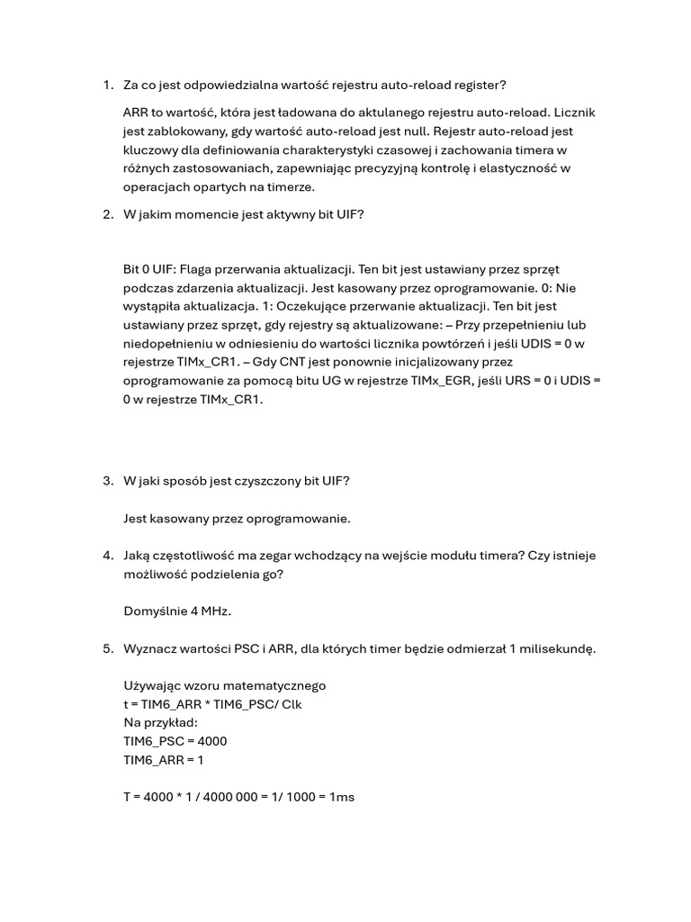 Sprawozdanie 5 | PDF