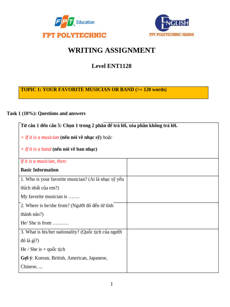 1.1 Topic 1 - Tên - MSSV | PDF