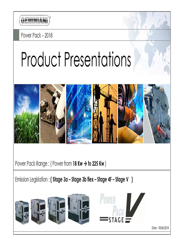 Power Pack 2018: Emission Compliant Solutions | PDF | Horsepower | Engines