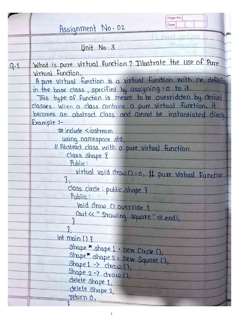 Oops Assignment 2 | PDF