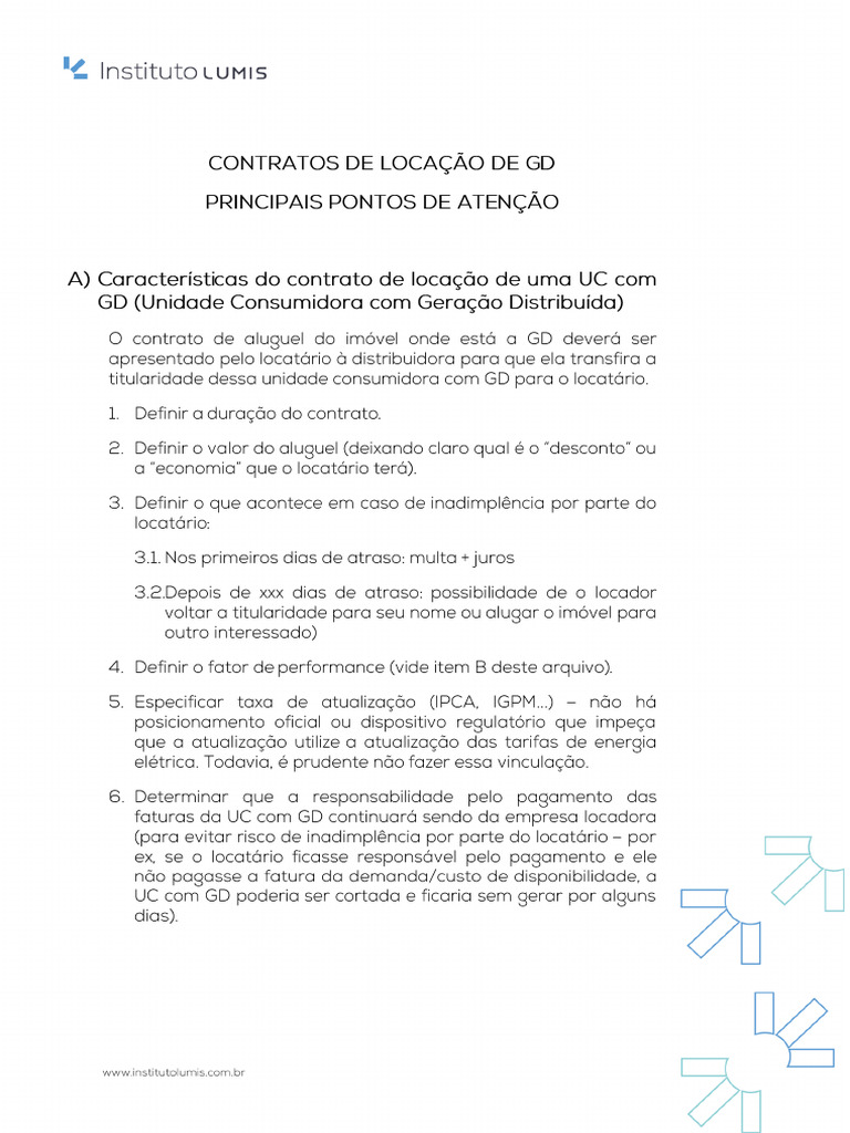 Aula 12 - Contrato de Locação - Pontos de Atenção | PDF