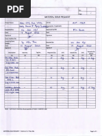 Material Issue Slip Template | PDF | Technology & Engineering