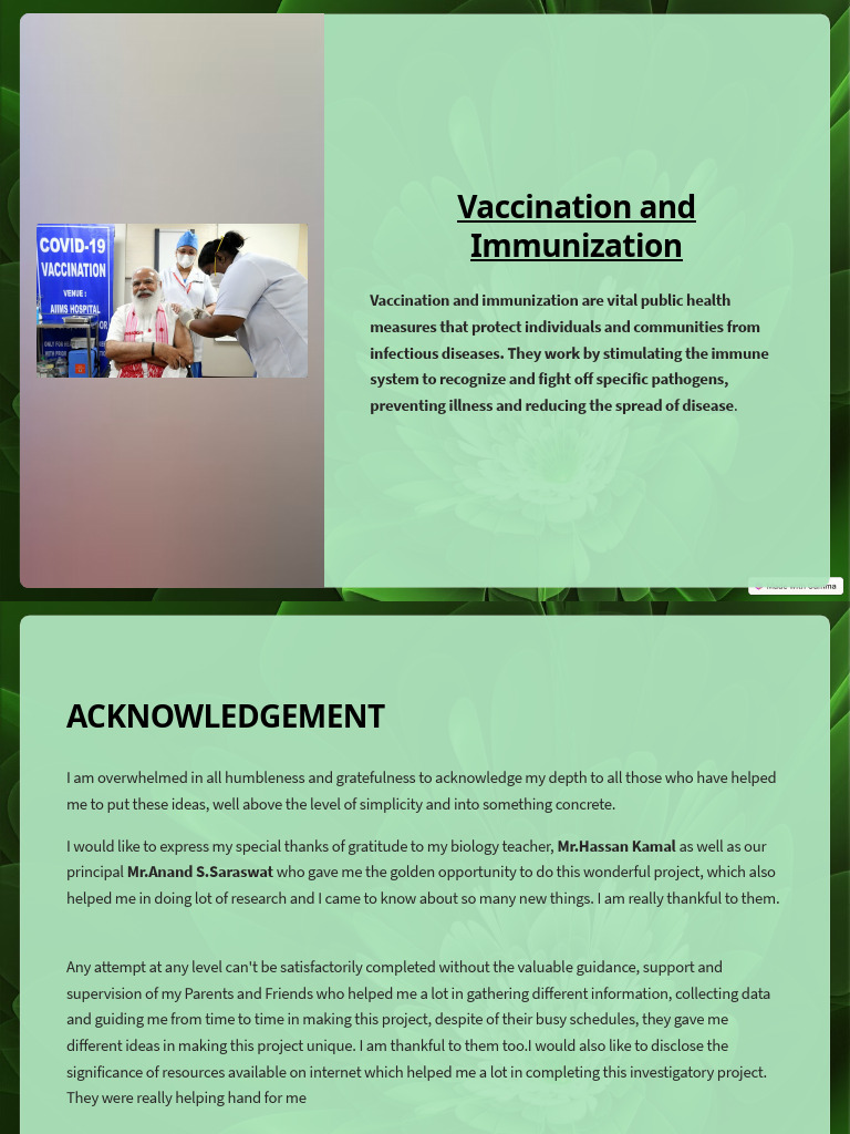 Understanding Vaccination and Immunization | PDF | Vaccines | Vaccination