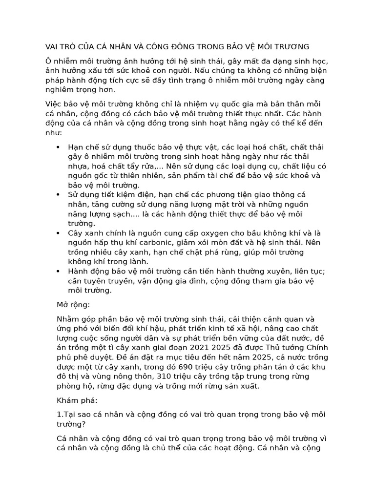 III - Vai-Trò | PDF