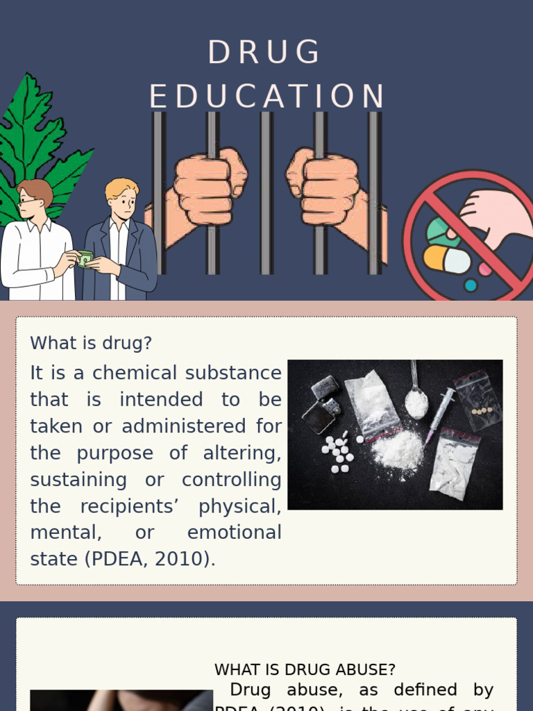 Drug Education | PDF | Psychoactive Drugs | Cannabis (Drug)