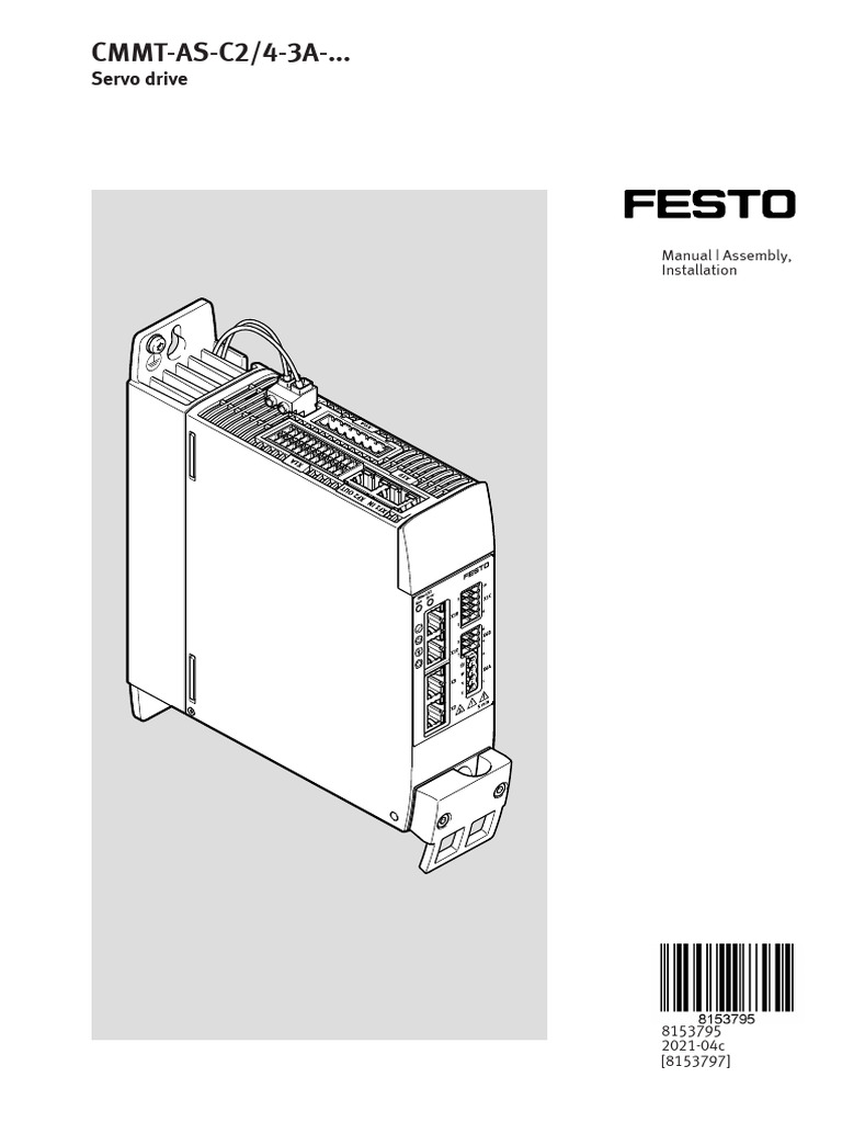 CMMT AS C2 - 4 3A - Manual - 2021 04c - 8153797g1 | PDF | Power Supply ...