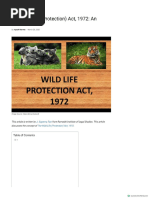 Wildlife-Protection-Act-1972 SlideShare | PDF | Conservation Biology ...