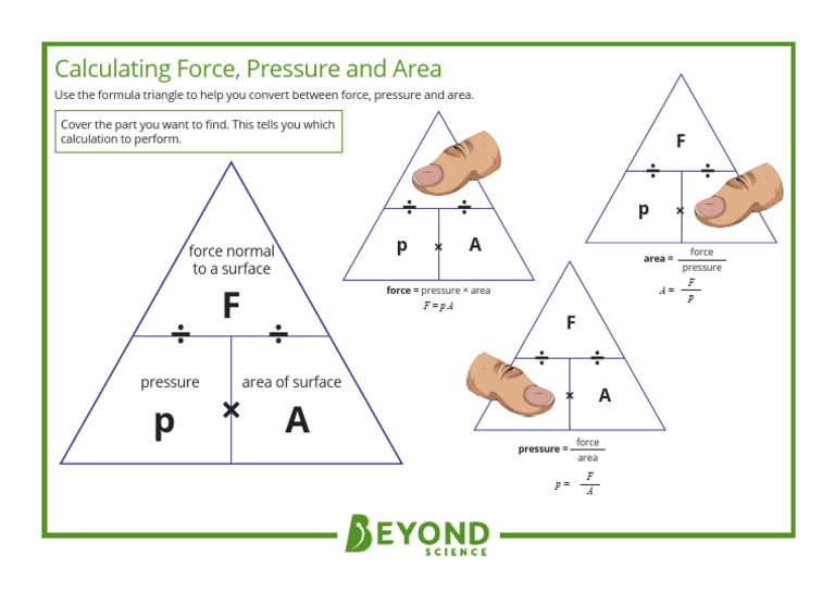 T SC 2549906 Calculating Force Pressure and Area Desk Prompt - Ver - 5 ...