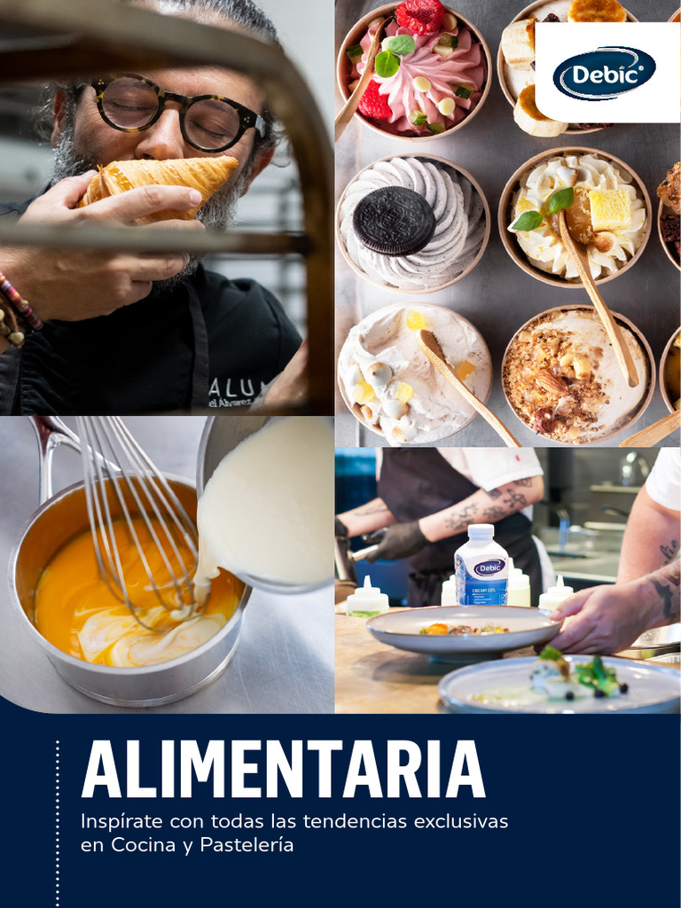 Debic - Recetario - Alimentaria - 024 - VF | PDF | Salsa | Chocolate