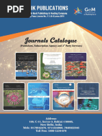 Akinik Publications: Journals Catalogue | PDF | Engineering ...
