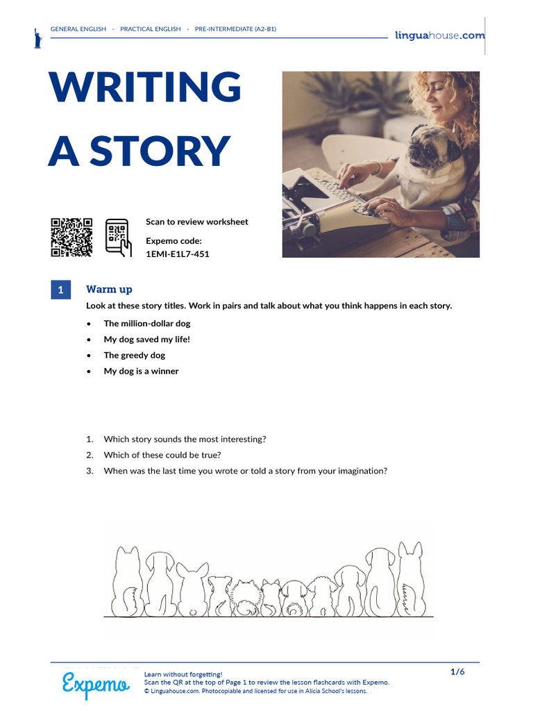 Writing Engaging Stories for A2-B1 Learners | PDF | English Language ...