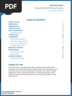 British Army ETS Handbook Overview | PDF | Executive Officer | Drill ...