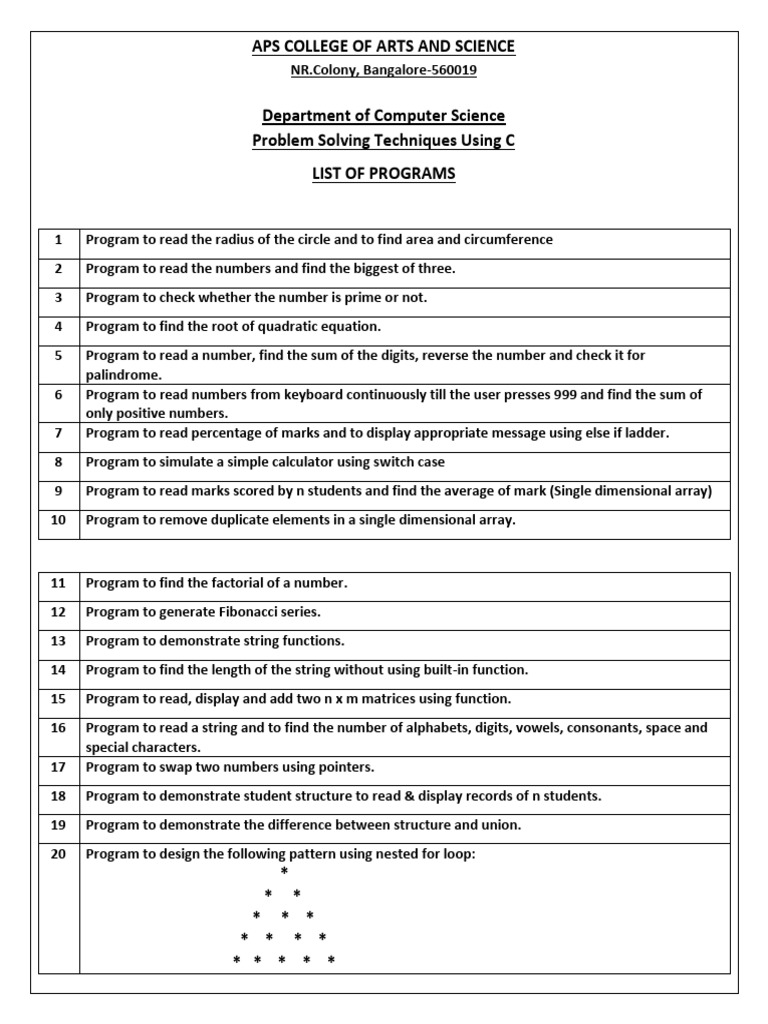 PST_Manual | PDF | Numbers | String (Computer Science)