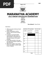 2025 Msce Timetable_maneb | PDF