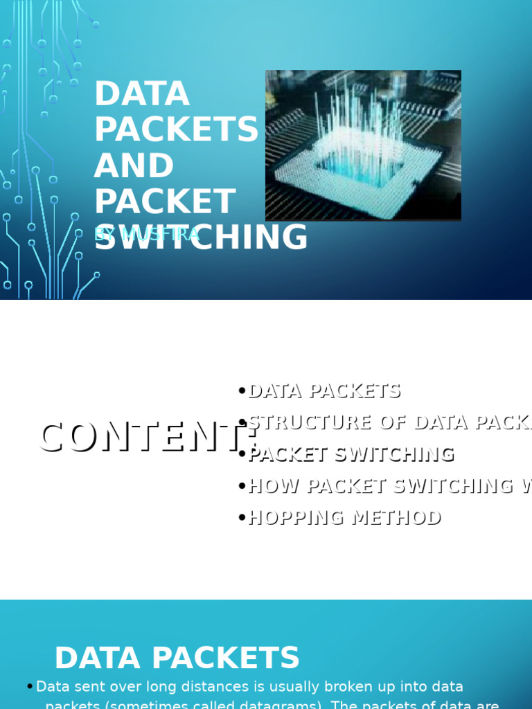 Data Packets and Packet Switching | PDF | Network Packet | Internet ...