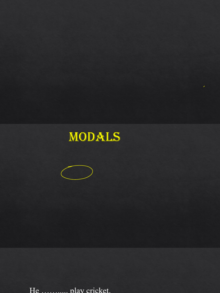 REXODAS Lecture 26 Modals Part 1 PDF Join @rexodas2023 | PDF | Syntax | Semantics