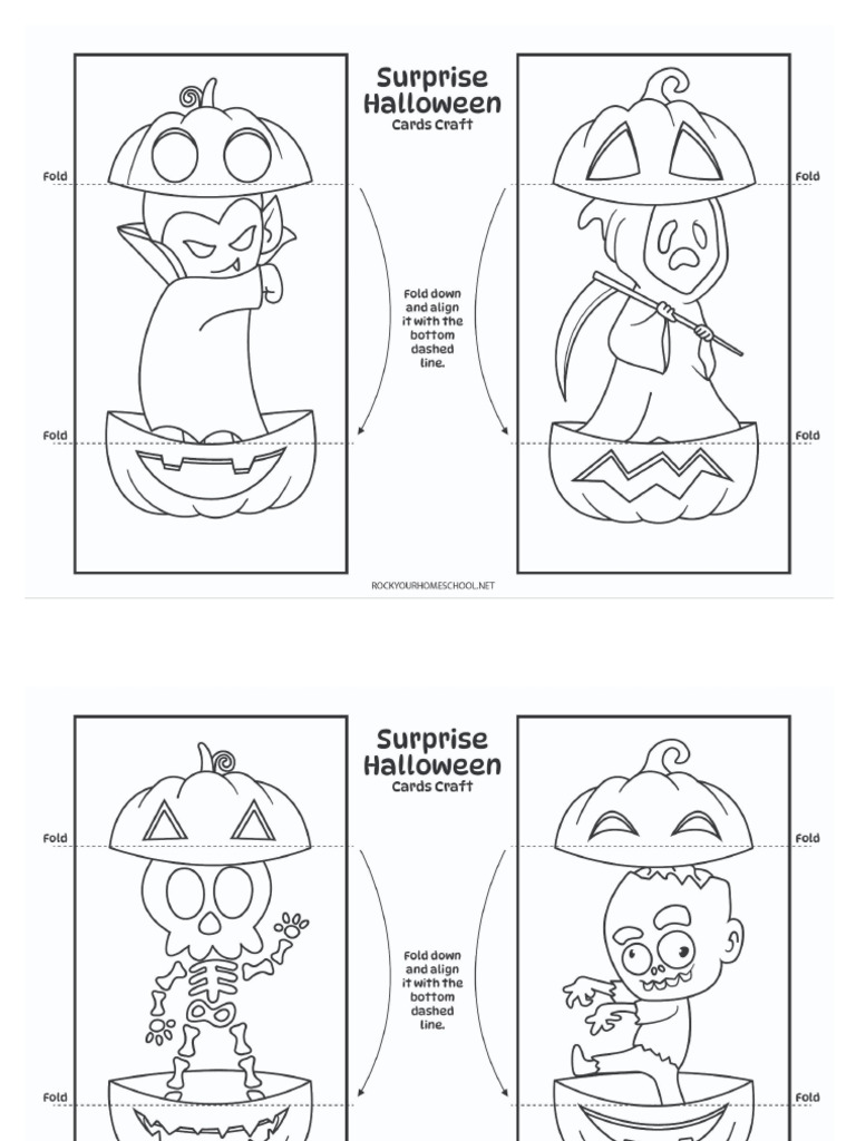 Halloween Surprise Cards Pack | PDF