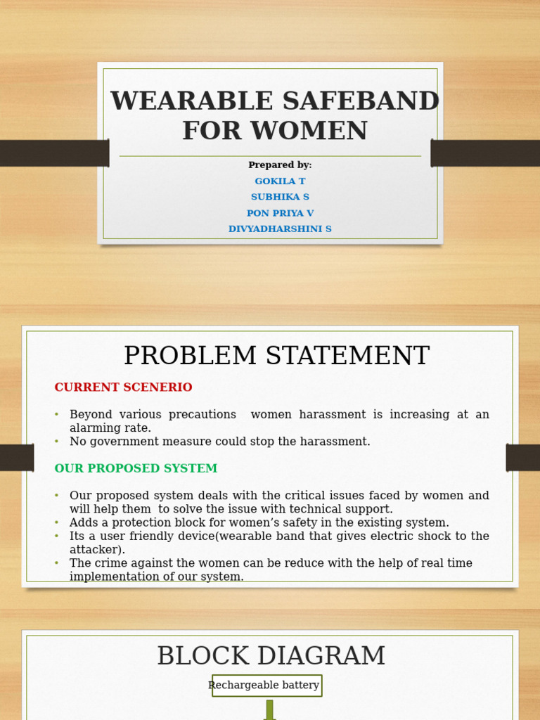 Women Safety System | PDF