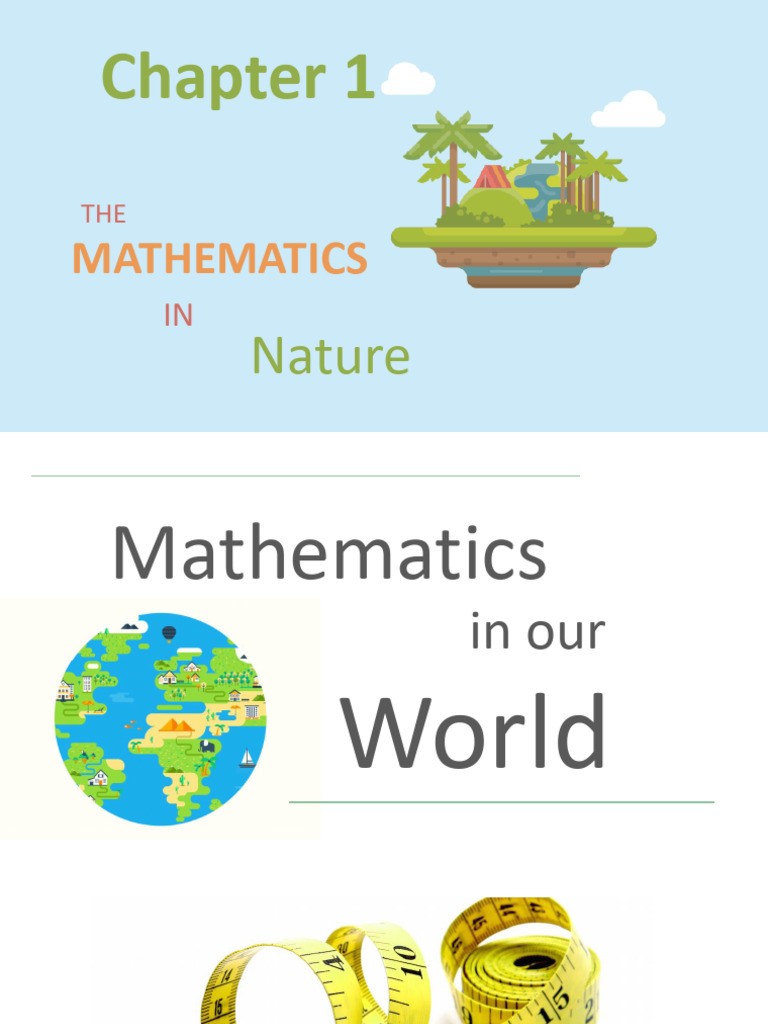 Chapter 1 Mathematics in Nature and in the World (1) | PDF | Pattern | Symmetry