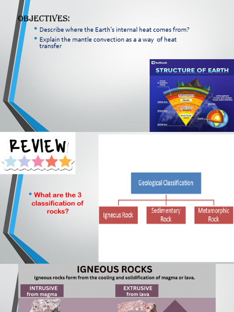Earth's Heat Sources and Transfer Methods | PDF