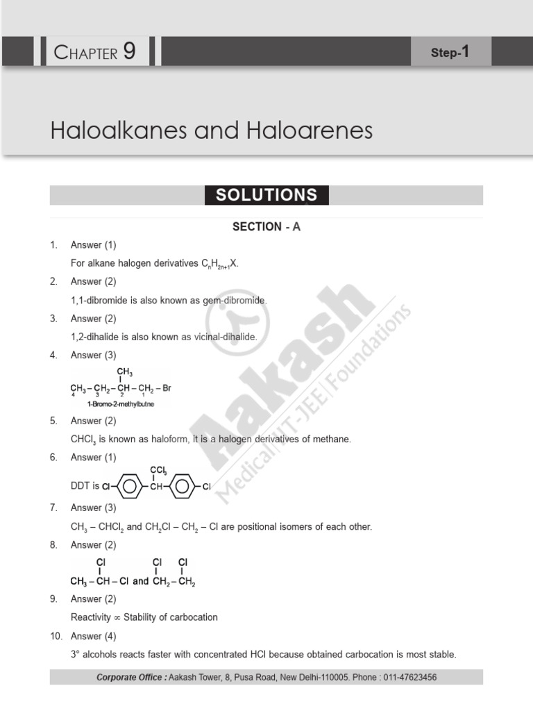 Geminal and Vicinal Dihalides Explained | PDF | Chemical Reactions | Alkene