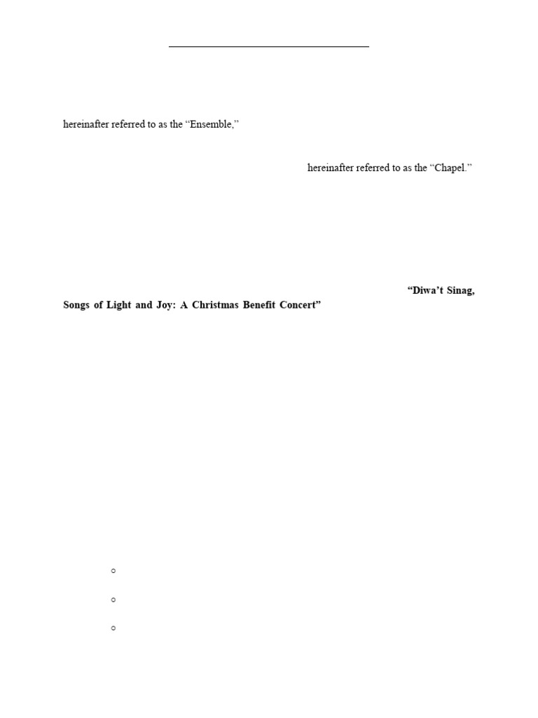 MEMORANDUM OF AGREEMENT LVD Revised | PDF | Private Law